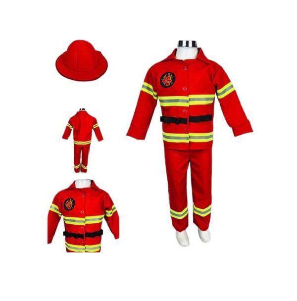 Disfraz Bombero Infantil, Disfraces Oficios / disfracesmancera.com.mx